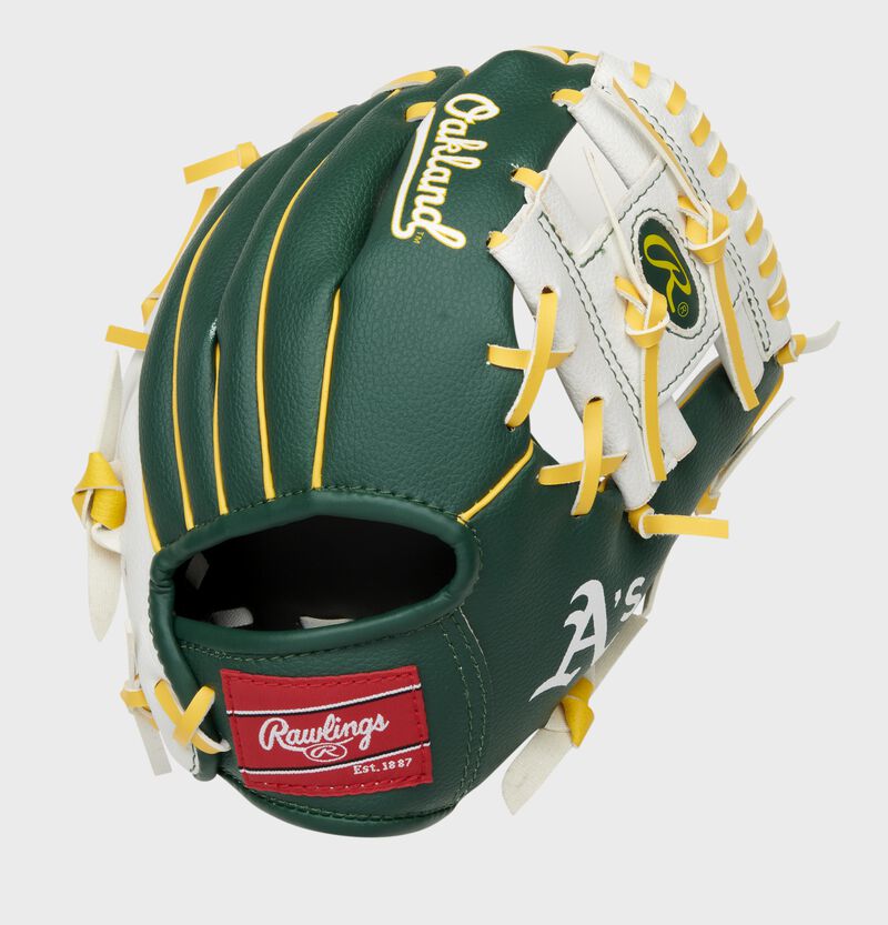 Oakland Athletics 10-Inch Team Logo Glove | Rawlings