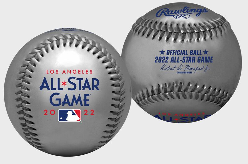 Rawlings MLB 2022 Silver All-Star Game Replica Baseball | Rawlings