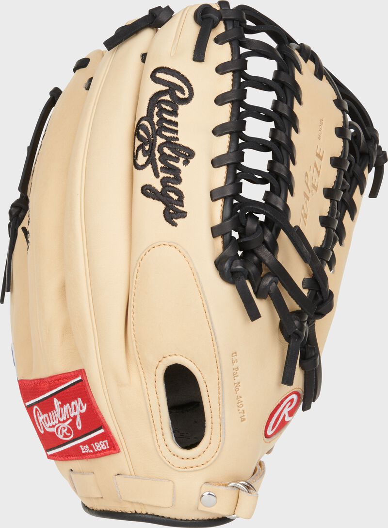 Rawlings Heart of the Hide 12.75" Trap-Eze Web Outfield Glove | Rawlings