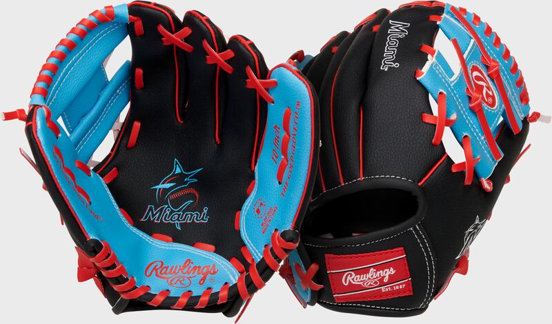 Miami Marlins 10-Inch Team Logo Glove | Rawlings