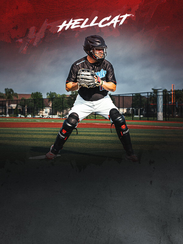 Easton Hellcat Slowpitch Fielding Helmet & Leg Guards | Rawlings